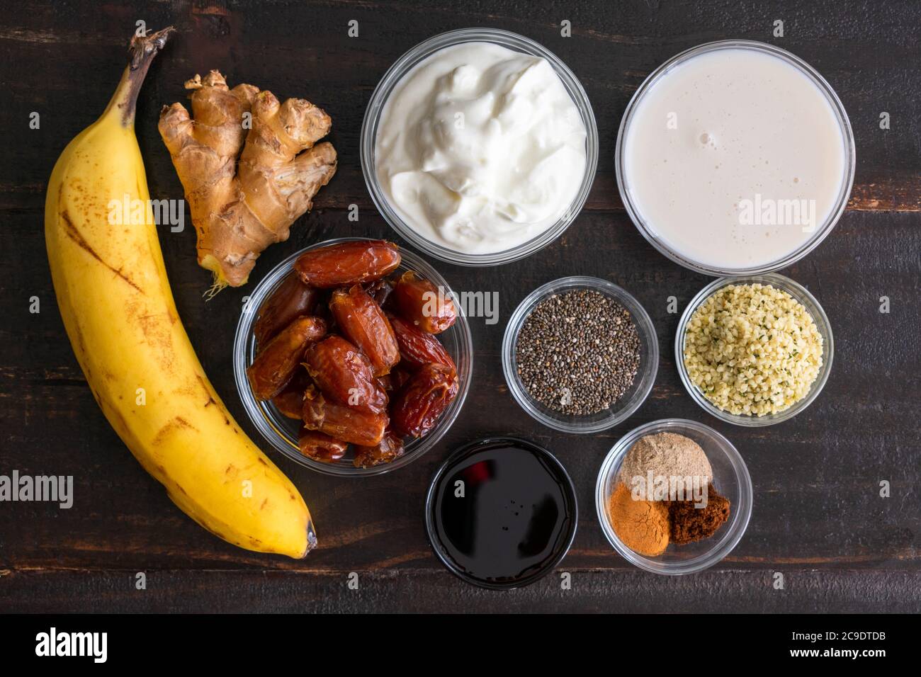 Healthy Chia Gingerbread Smoothie Ingredients: Ginger root, Medjool ...