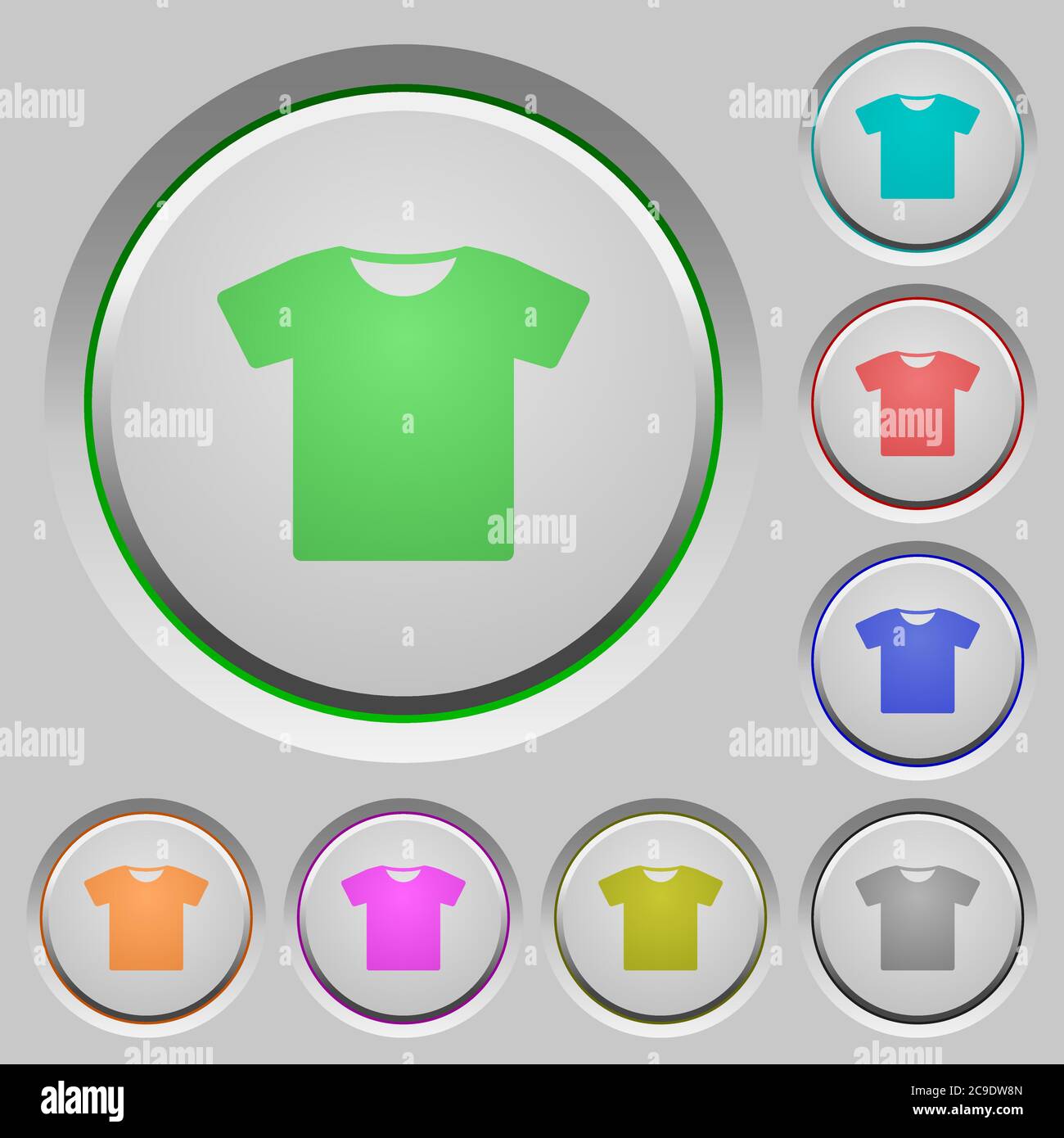 Cyan t shirt Stock Vector Images - Alamy