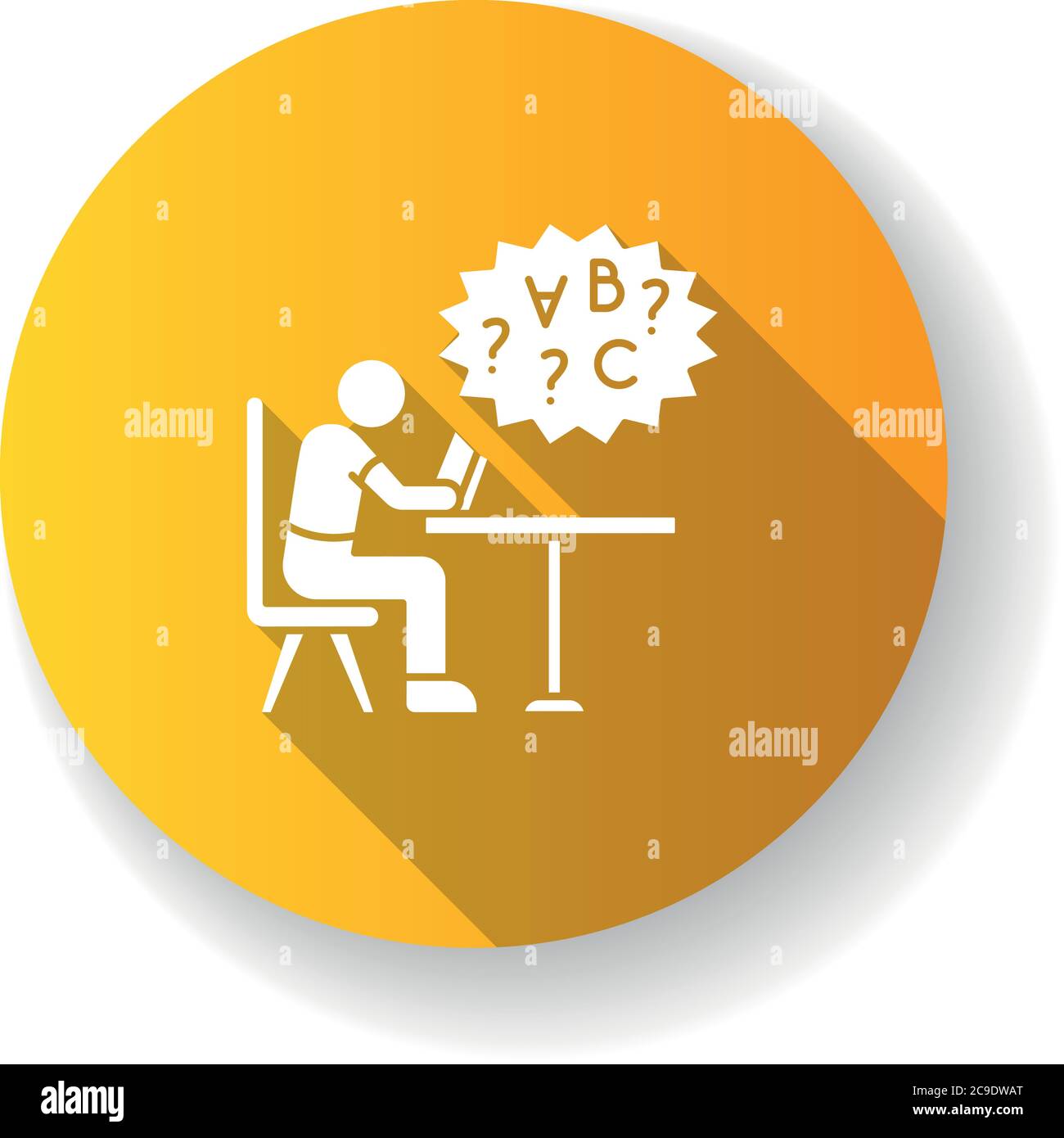 Adhd child studying Cut Out Stock Images & Pictures - Alamy