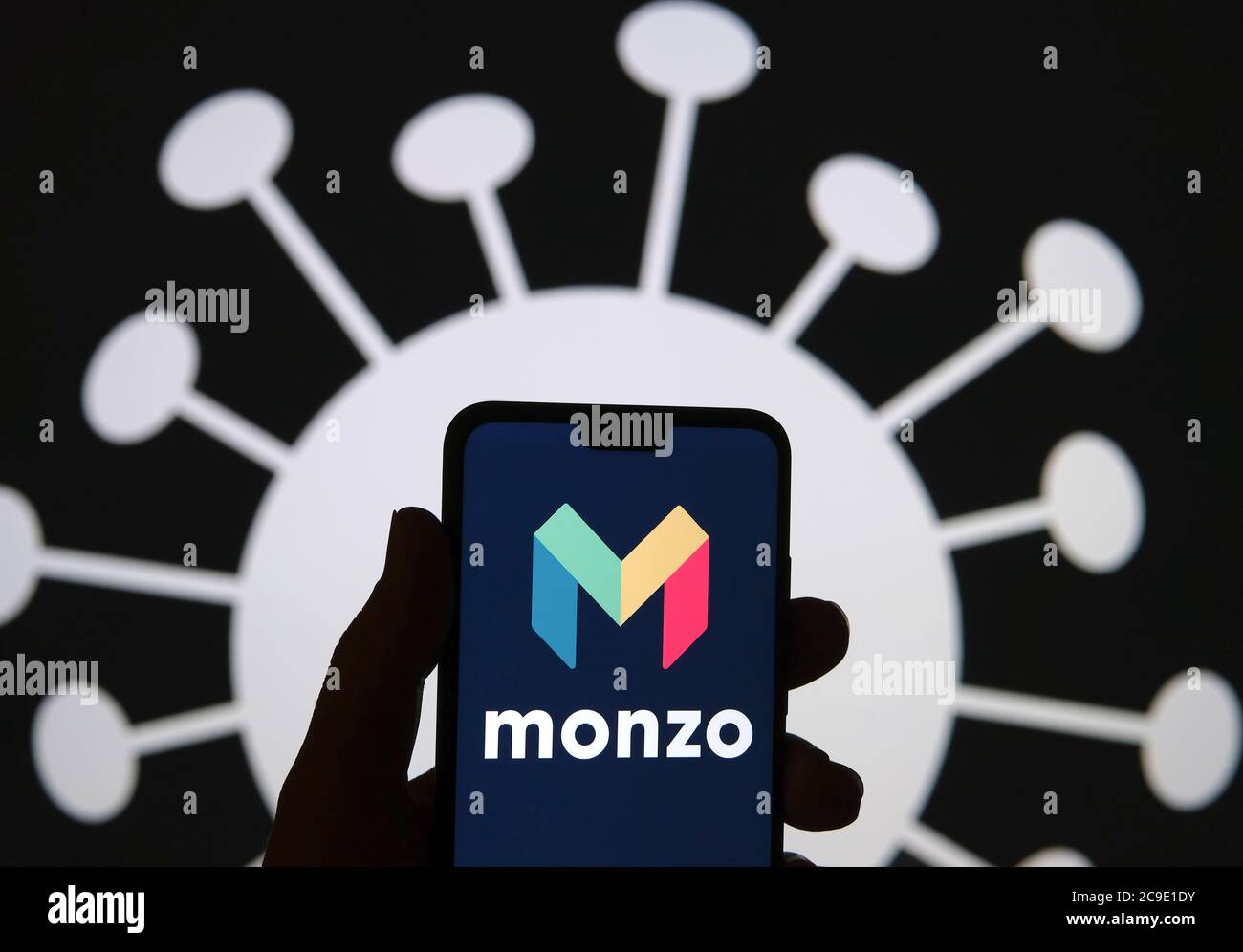 Monzo mobile banking hi-res stock photography and images - Alamy