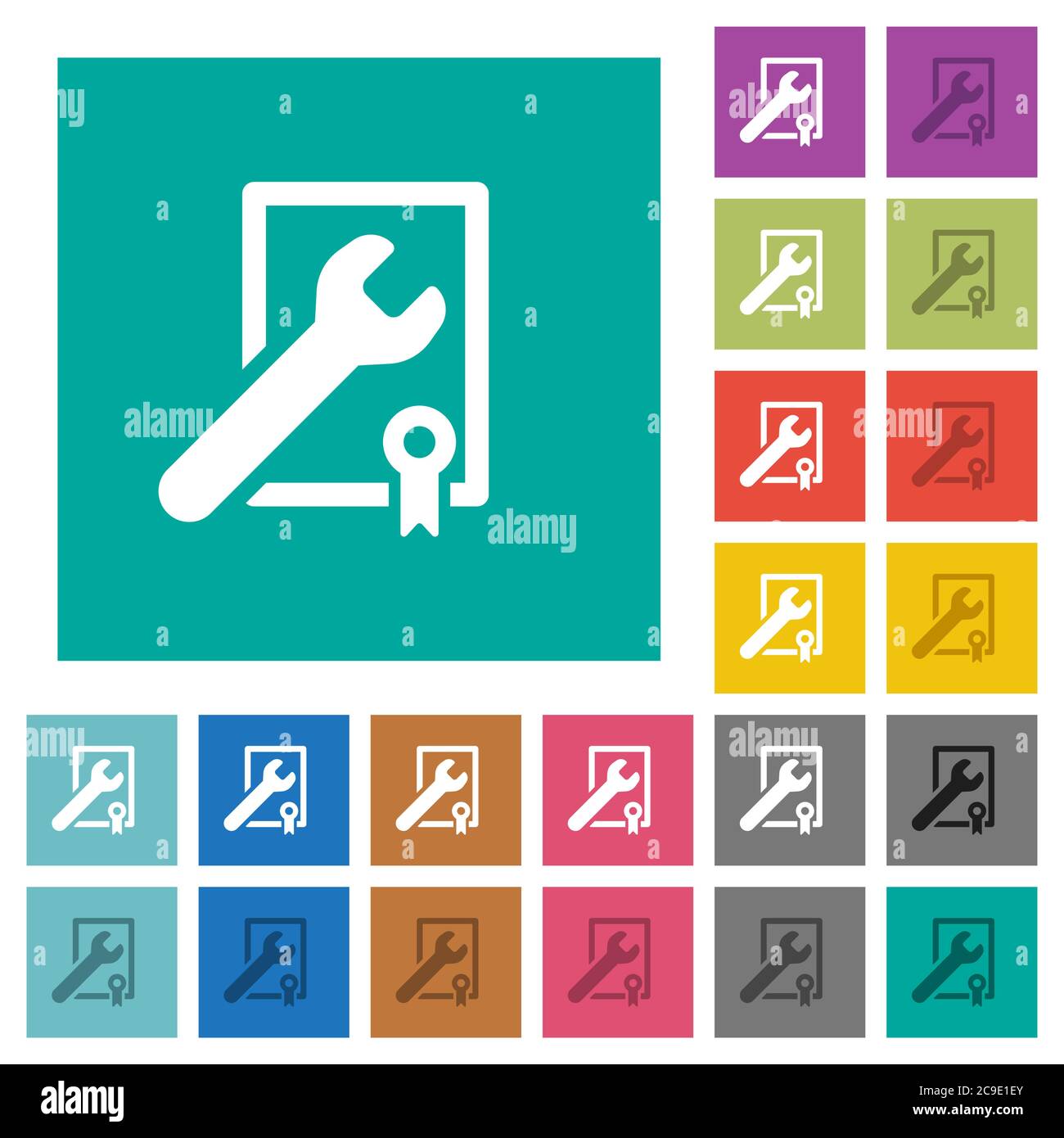 Award badge trophy on plain Stock Vector Images - Alamy