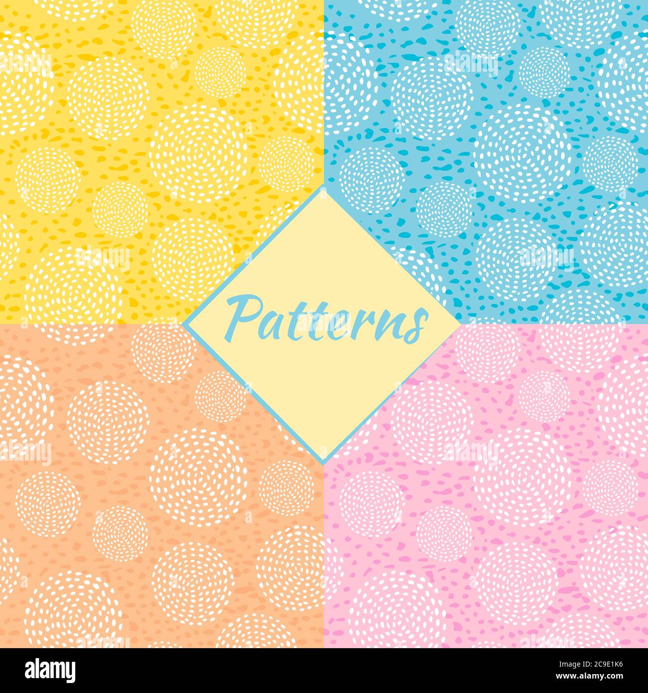 Dot dots spot spots round circle hi-res stock photography and images ...