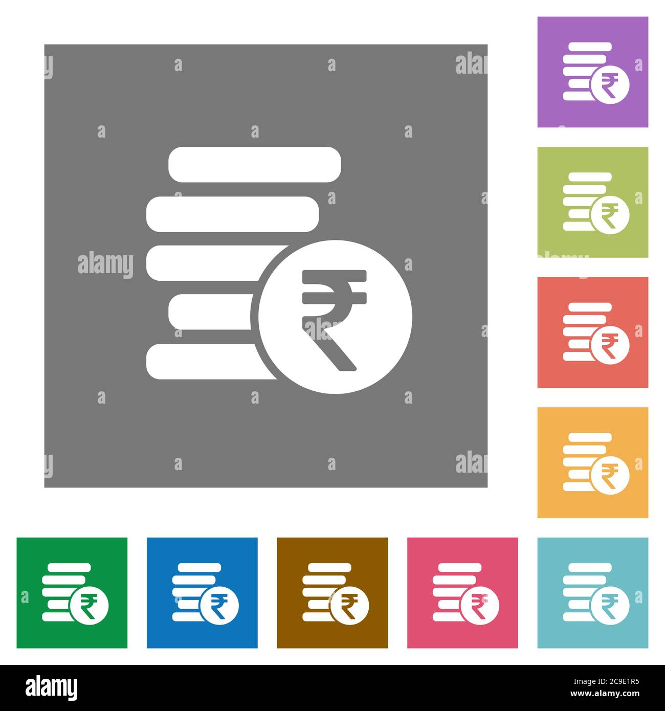 Blue sign indian rupee symbol hi-res stock photography and images - Alamy