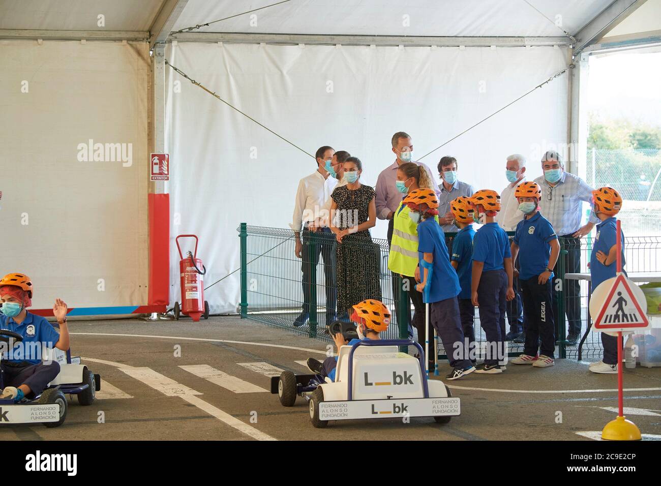 Llanera, Asturias, Spain. 30th July, 2020. King Felipe VI of Spain ...