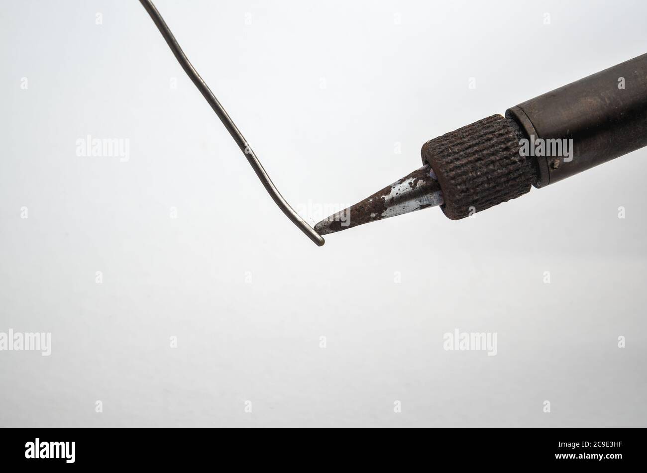 Electric soldering iron hi-res stock photography and images - Alamy