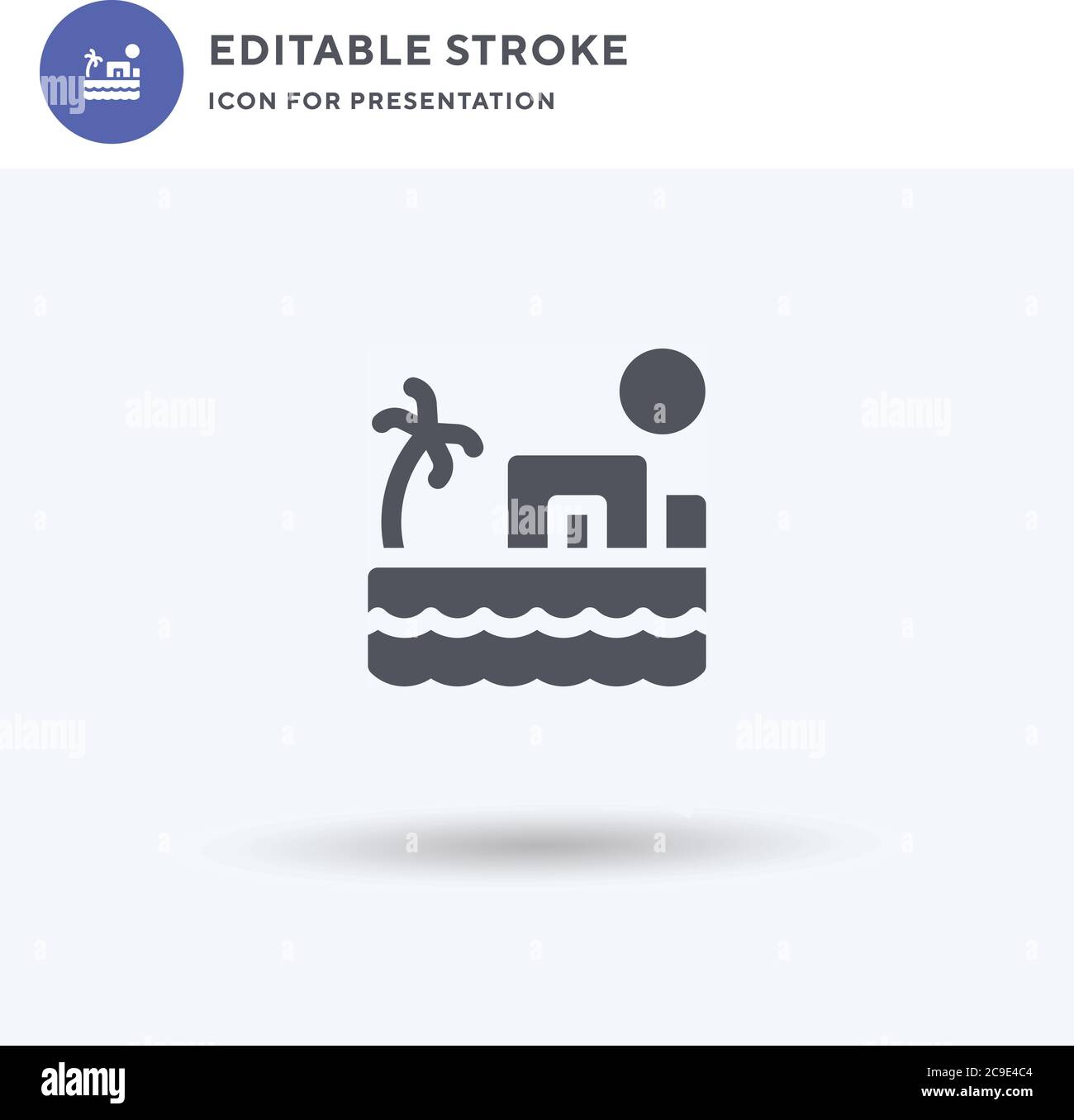 Nile icon vector, filled flat sign, solid pictogram isolated on white ...