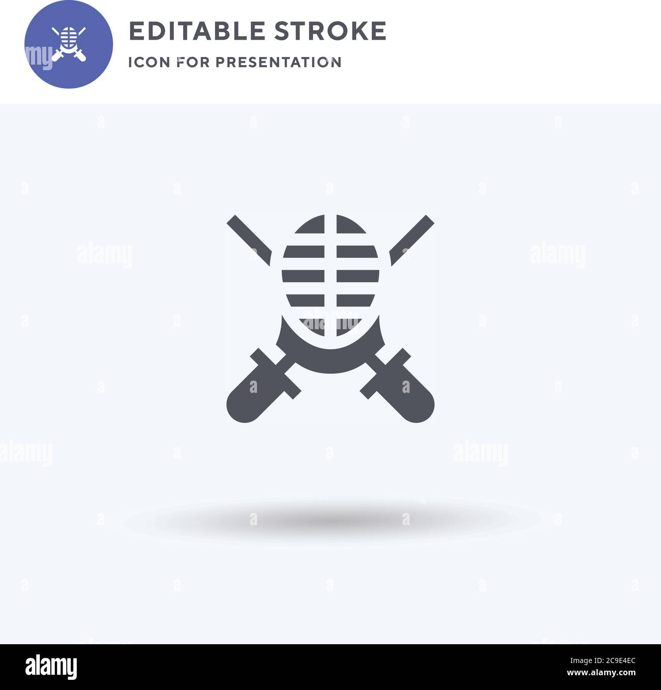 Fencing icon vector, filled flat sign, solid pictogram isolated on ...