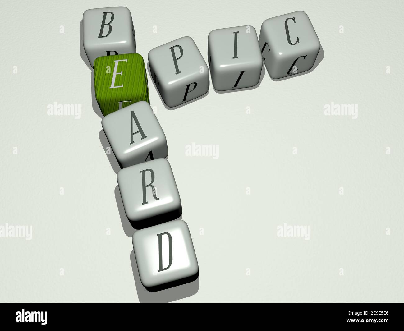 combination of moustaches beards: epic beard built by cubic letters ...