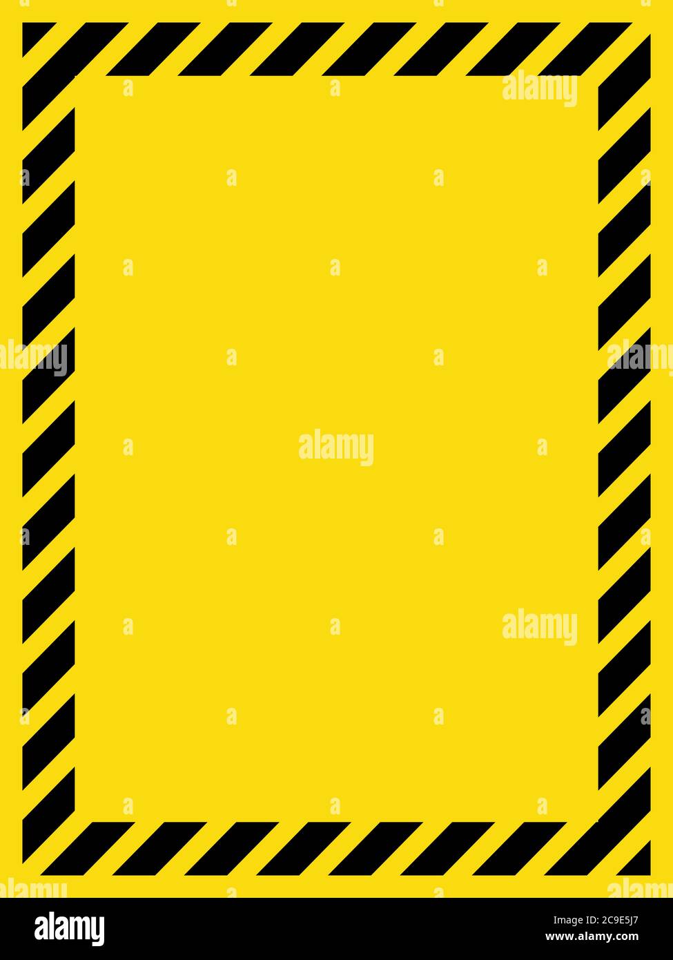 Blank Caution Sign Clip Art