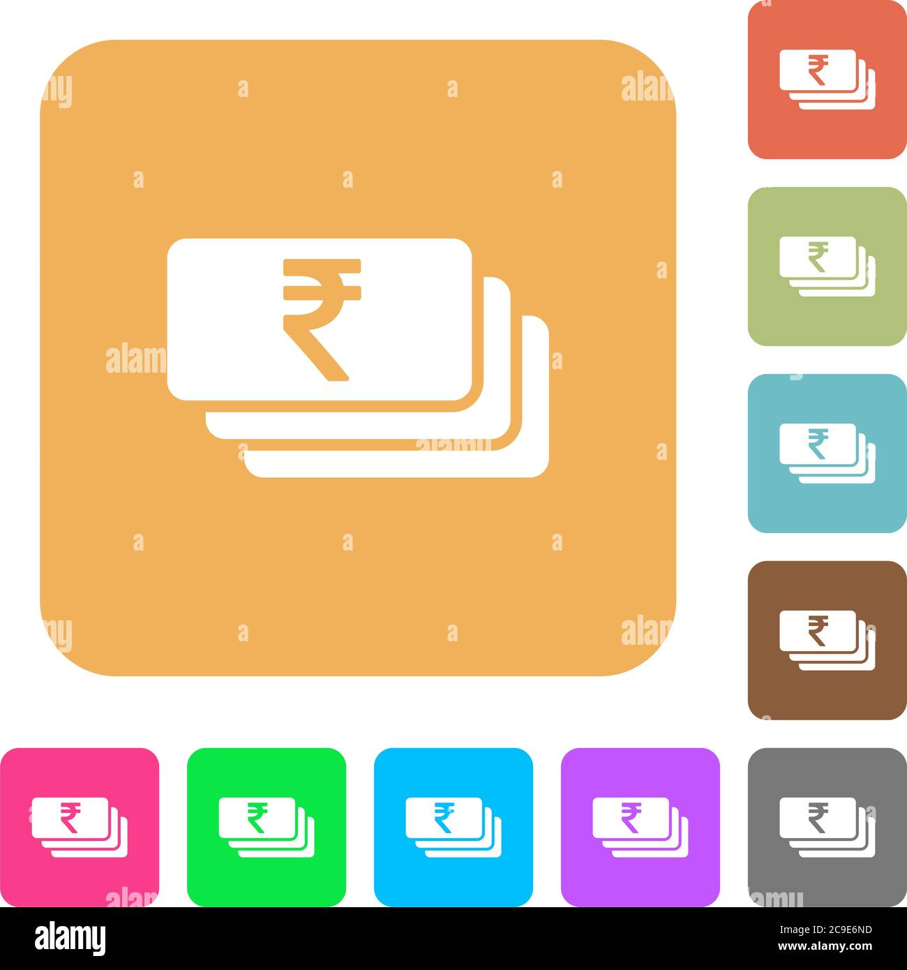 Indian rupee banknotes Stock Vector Images - Alamy