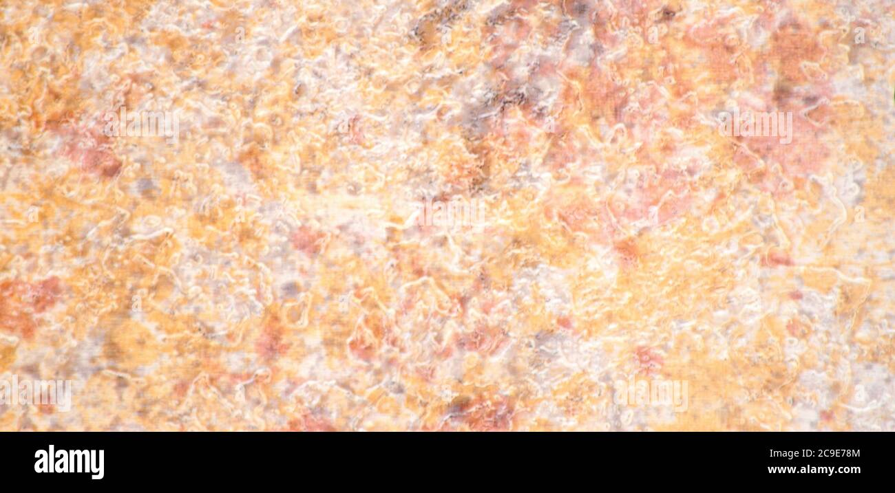 Yellow onyx, polished surface and pronounced texture of natural stone ...