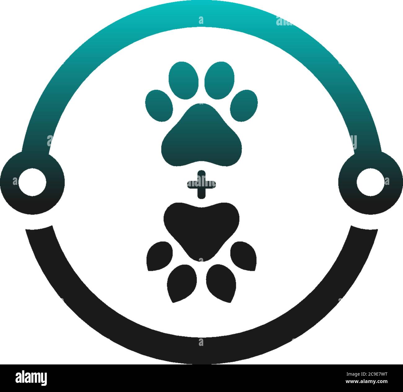 Dog Footprint Stock Vector Images - Alamy