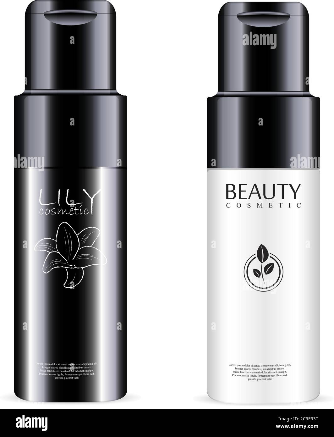 Tube cosmetic product foam Stock Vector Images - Alamy