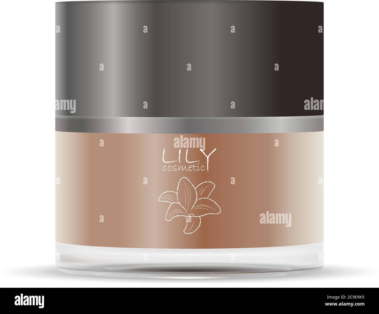 Glass bath salt bottle Stock Vector Images - Alamy