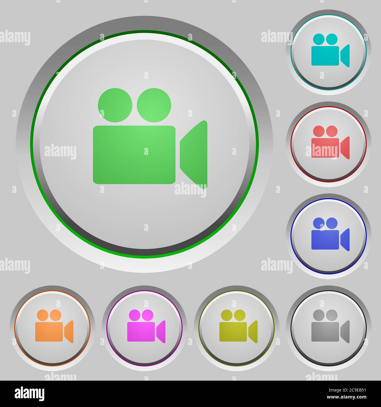 Video pink gray gradient color hi-res stock photography and images - Alamy