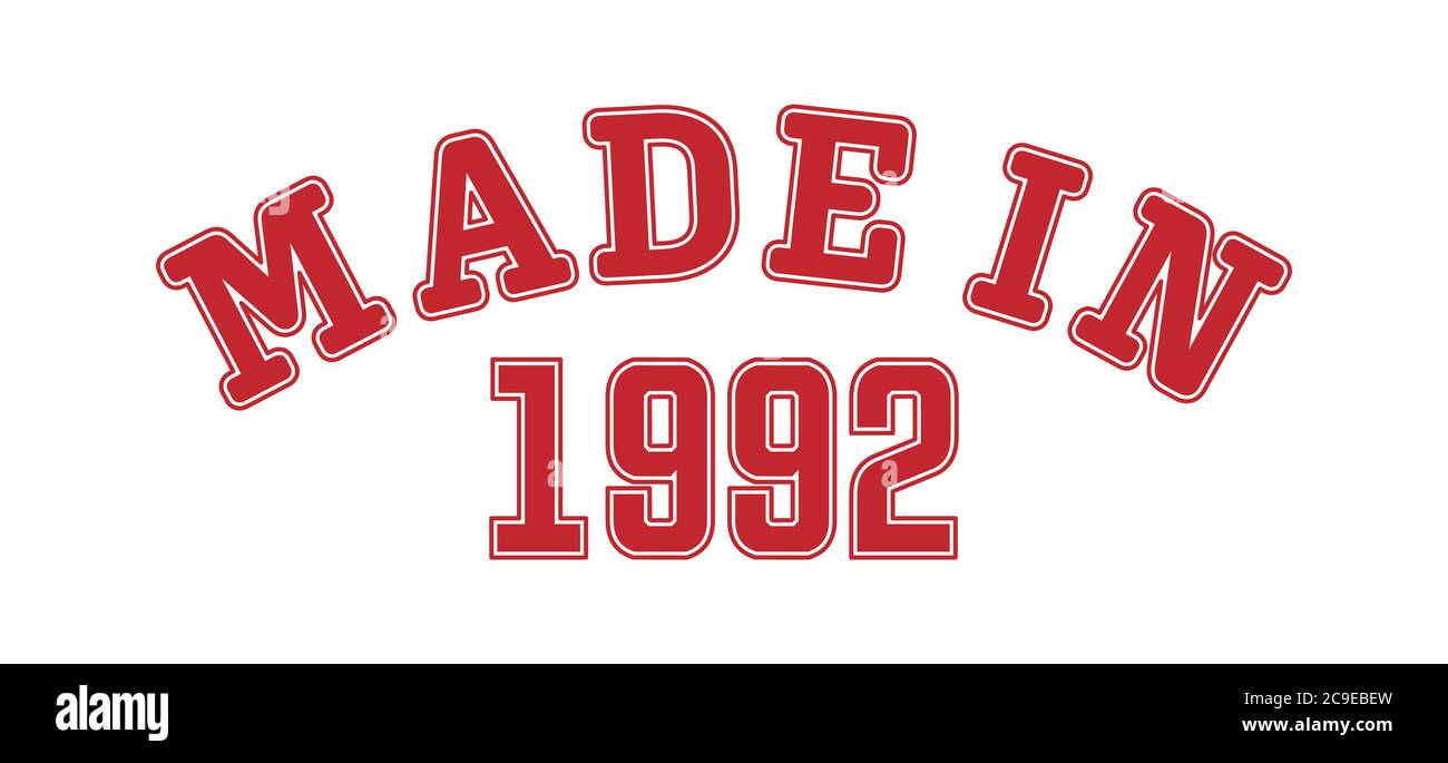 1992 Year High Resolution Stock Photography and Images - Alamy