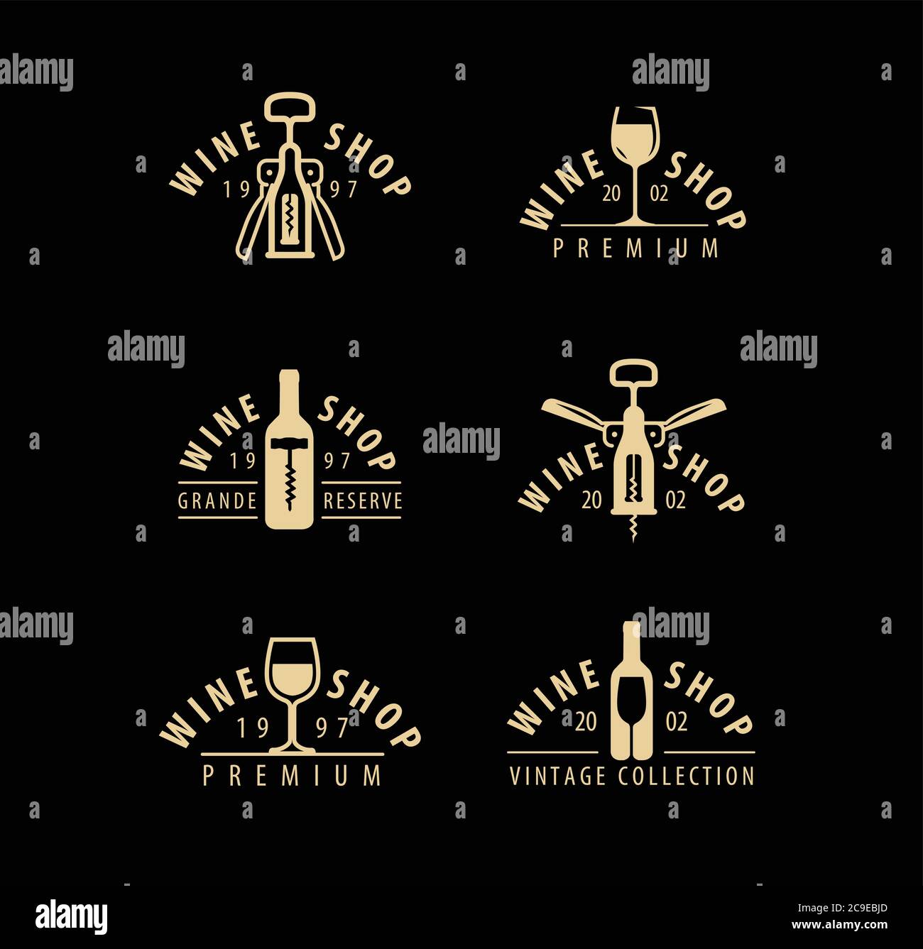 Wine symbol or logo. Winery, winemaking, drink concept Stock Vector ...