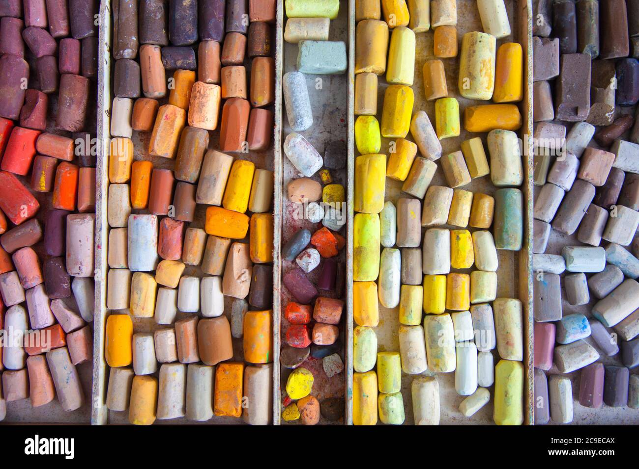 Dry pastels hi-res stock photography and images - Alamy