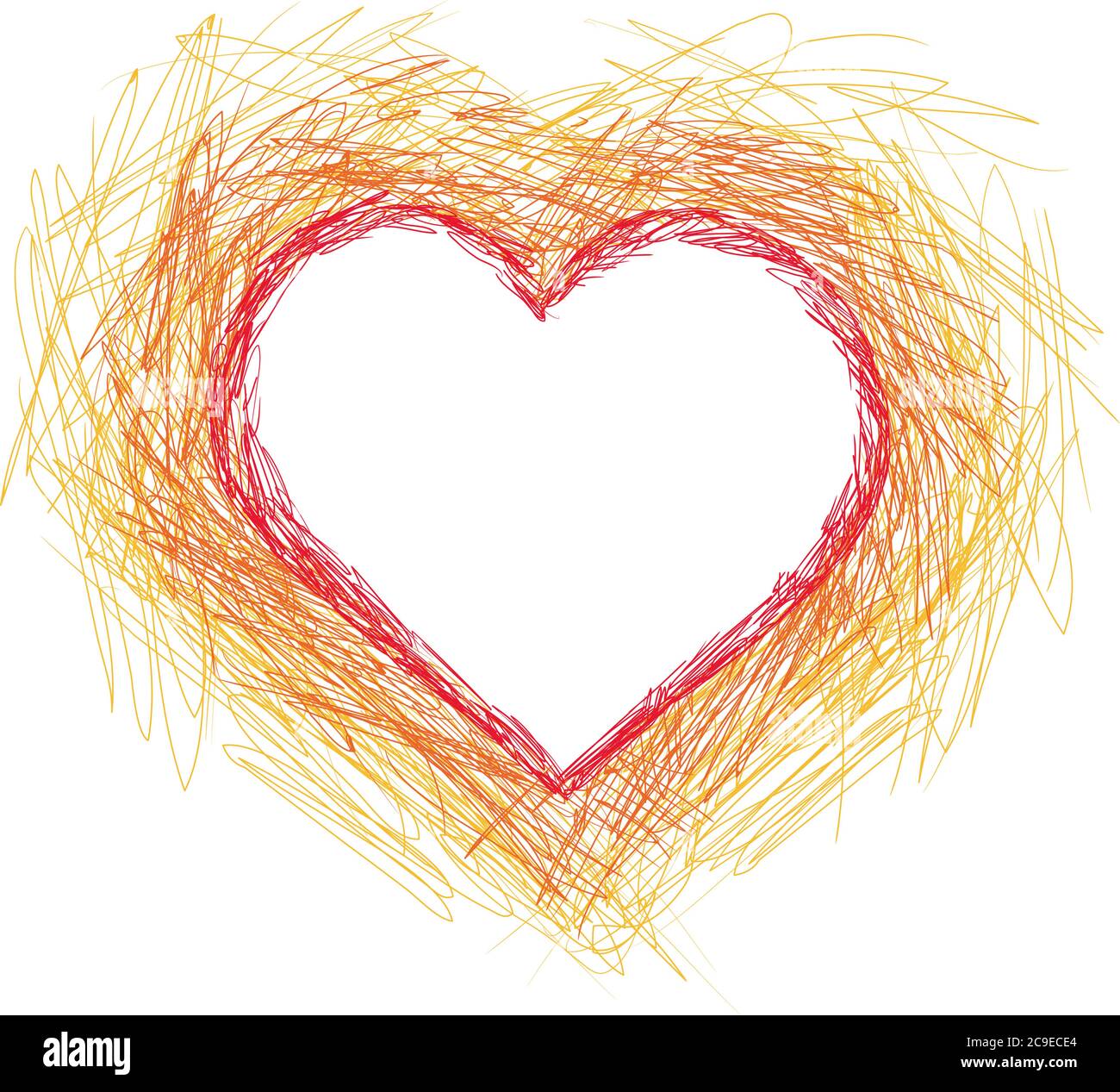 Heart shape with gear wheels hi-res stock photography and images - Alamy