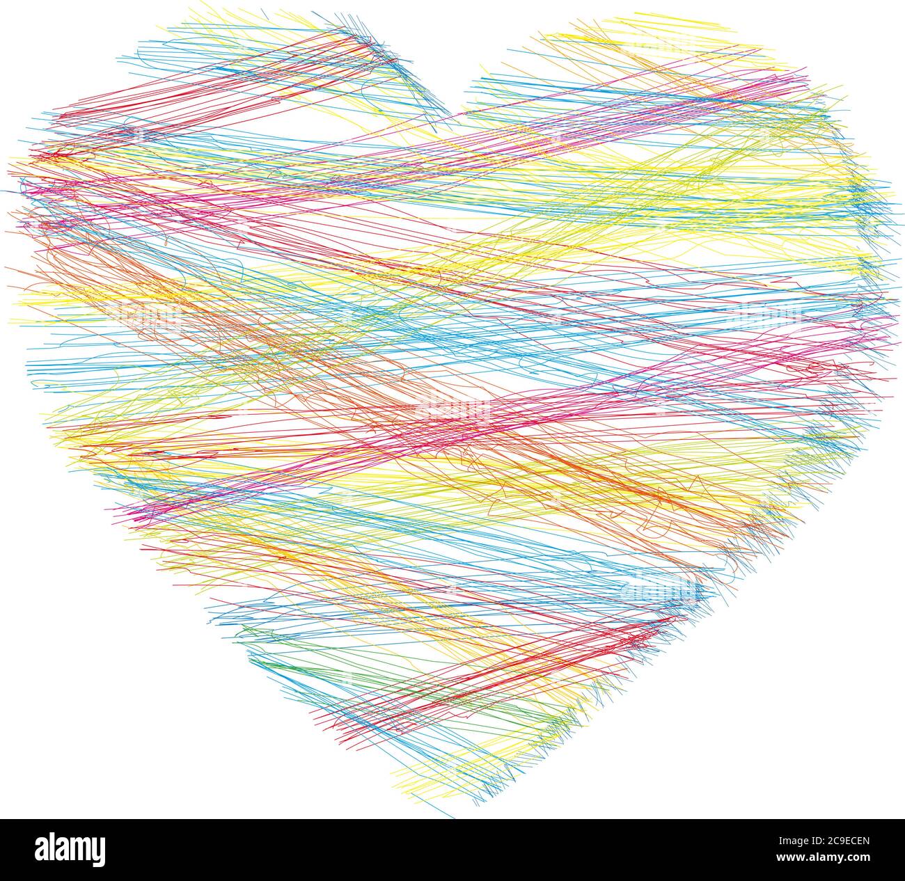 Heart shape with gear wheels hi-res stock photography and images - Alamy