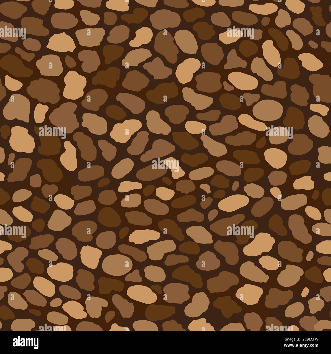 Seamless leopard, ocelot or wild cat fur pattern print Stock Vector ...