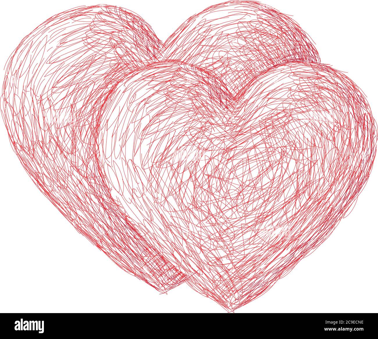 Heart shape with gear wheels hi-res stock photography and images - Alamy