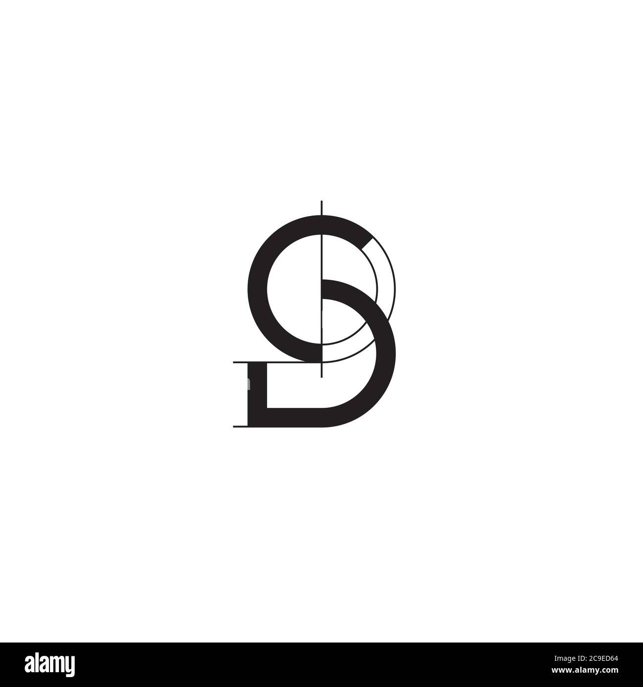 Scd minimalist logo hi-res stock photography and images - Alamy