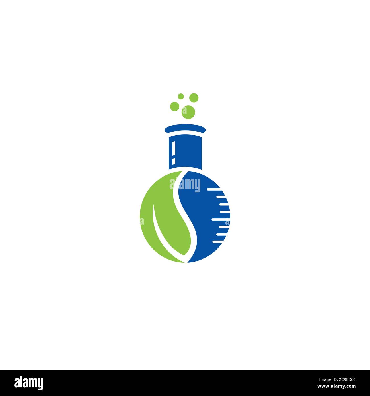 Leaf and Lab Bottle logo / icon design Stock Vector Image & Art - Alamy