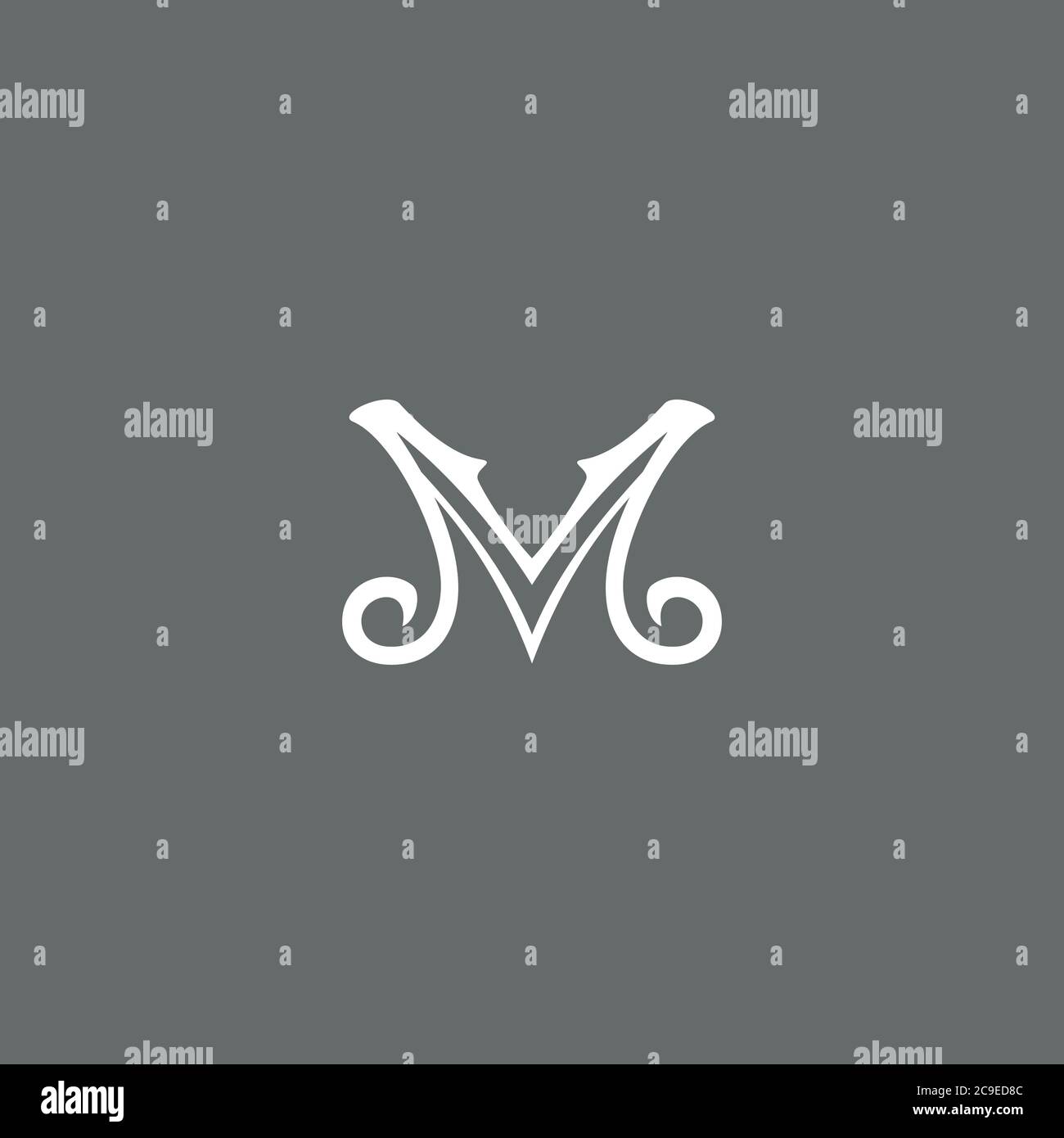 Stylized initials Stock Vector Images - Alamy