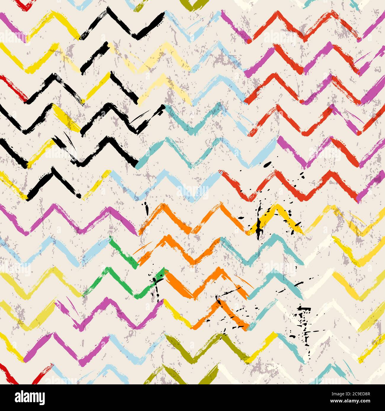 Zigzag wallpaper hi-res stock photography and images - Alamy