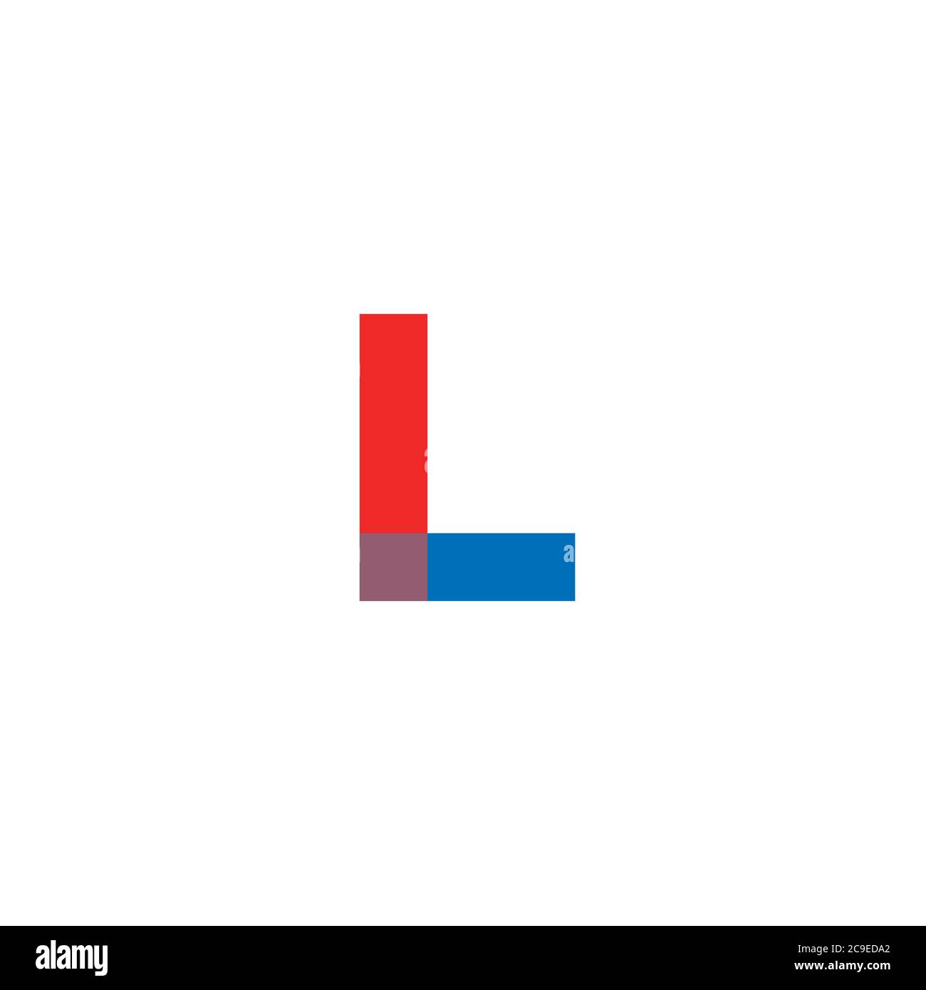 Letter l logo hi-res stock photography and images - Alamy