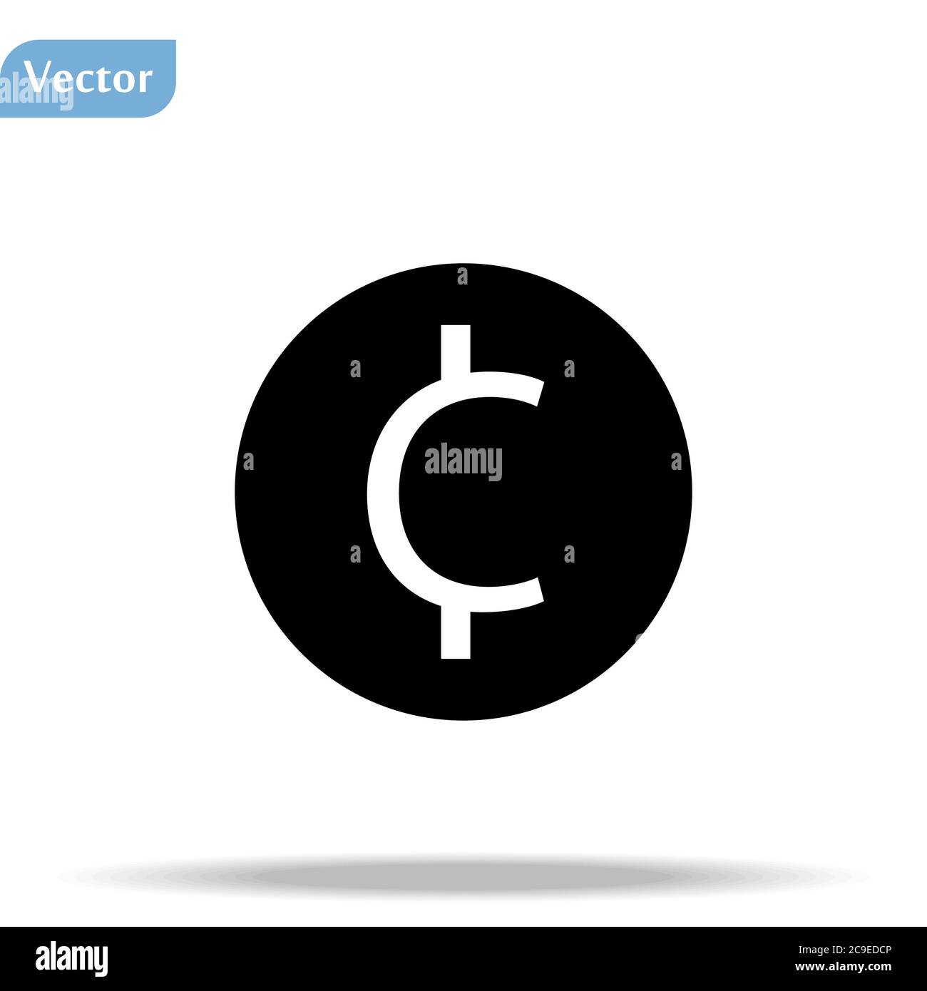 Cent Sign Logo Template Illustration Design. Vector EPS 10 Stock Vector ...