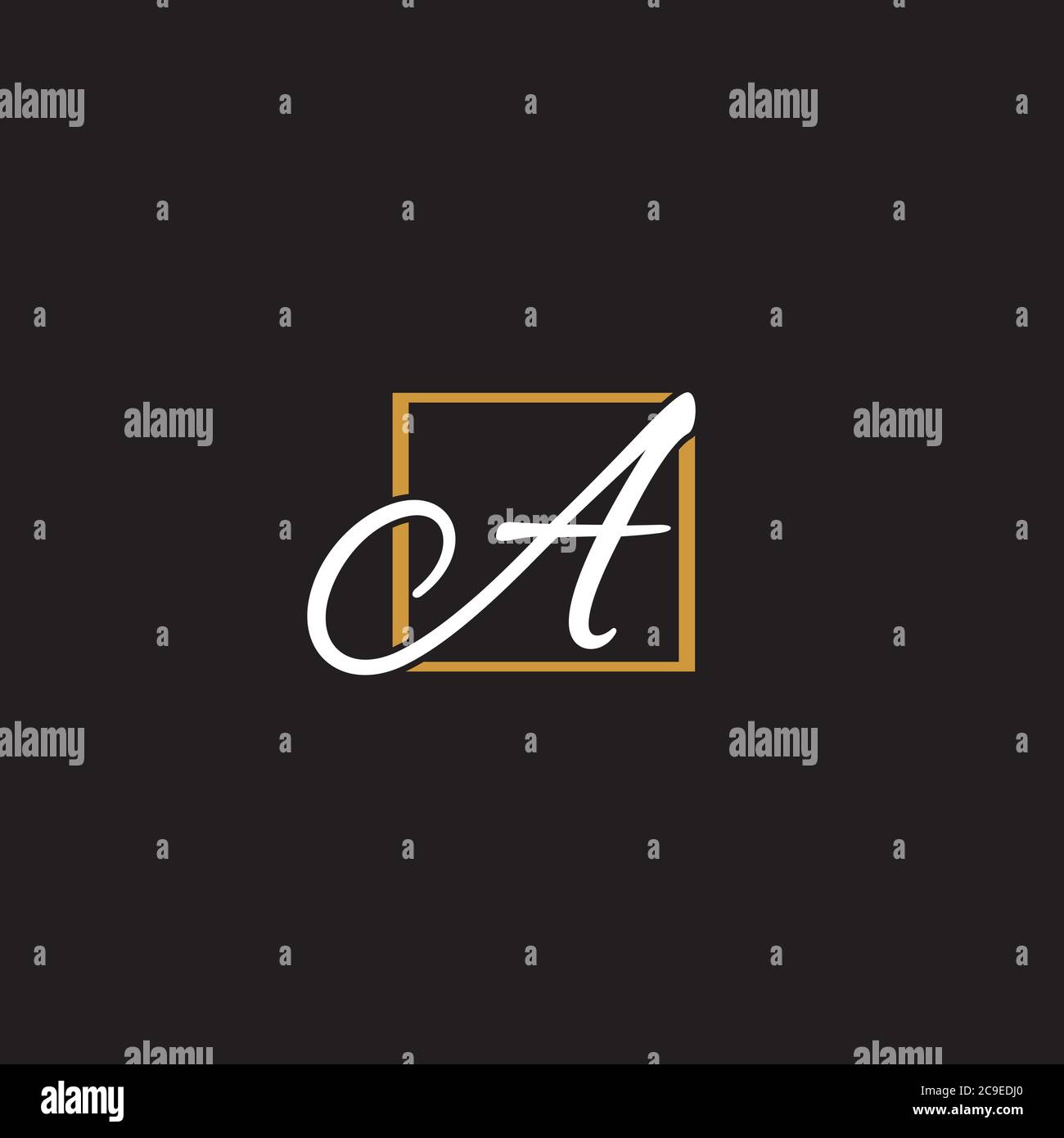 Letter A logo / icon design Stock Vector Image & Art - Alamy