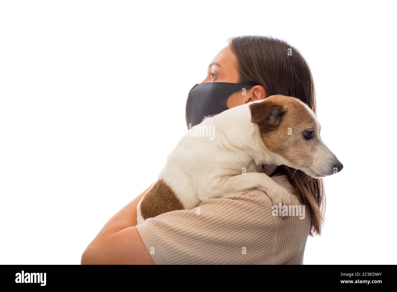 Portrait girl in protective medical hi-res stock photography and images ...