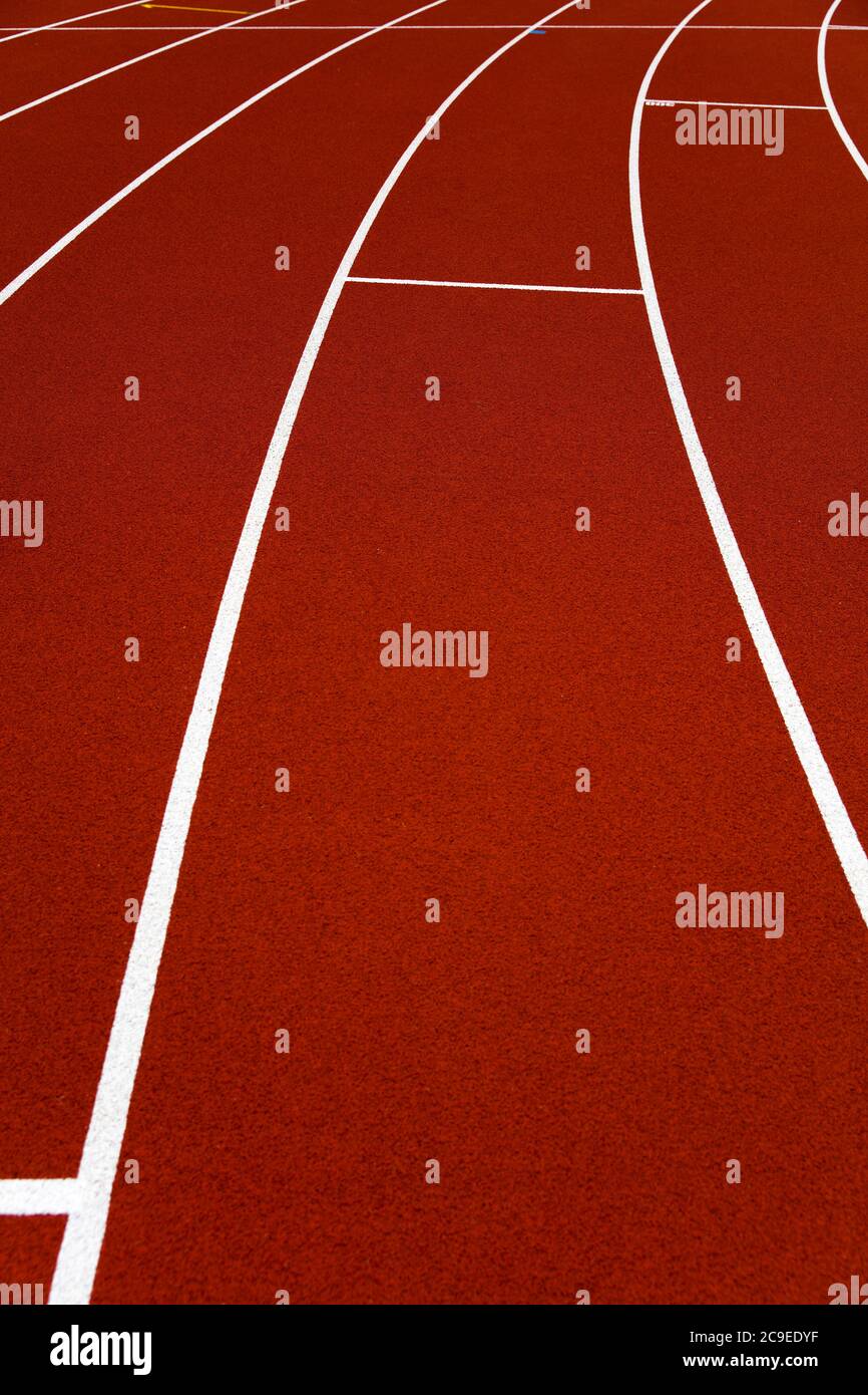 Tartan running tracks hi-res stock photography and images - Alamy