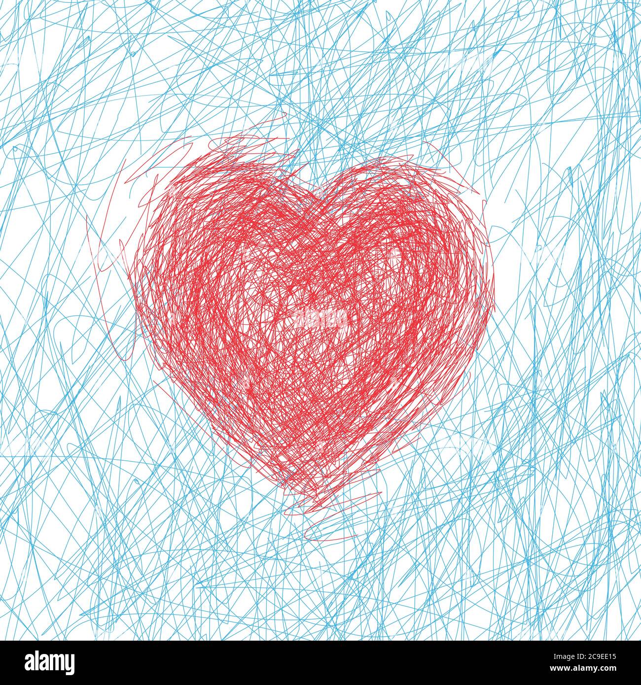 Heart shape with gear wheels Stock Vector Images - Alamy