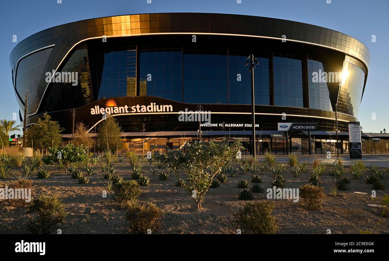 Allegiant stadium hi-res stock photography and images - Alamy