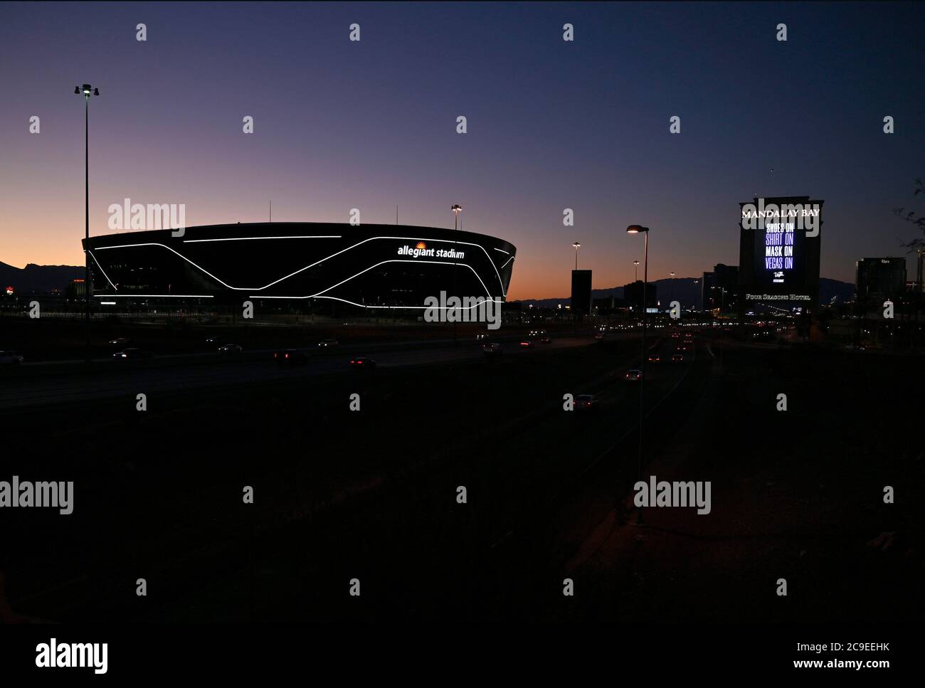 Football stadium lights dome hi-res stock photography and images - Alamy