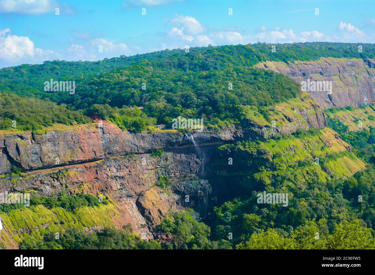 View Of Rock Mountain In India Stock Photo - Alamy