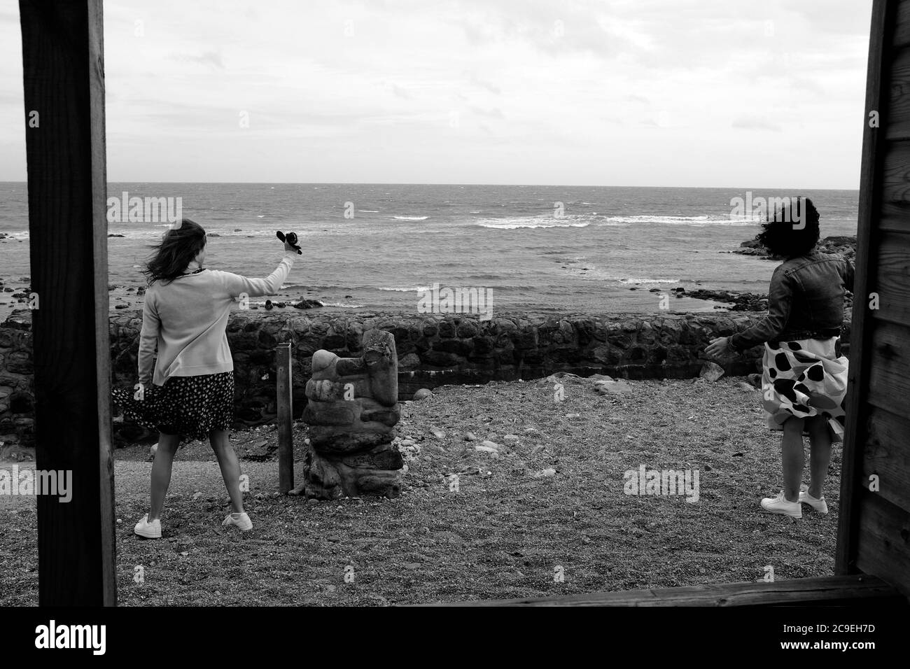 Isle of wight ventnor Black and White Stock Photos & Images - Alamy