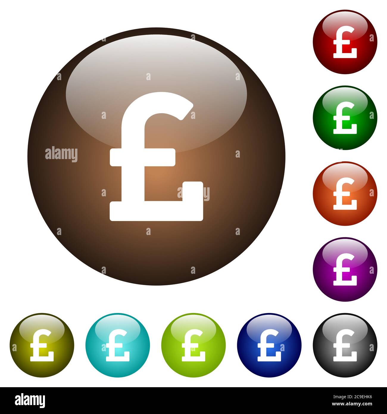 Pound sign icons on Cut Out Stock Images & Pictures - Alamy