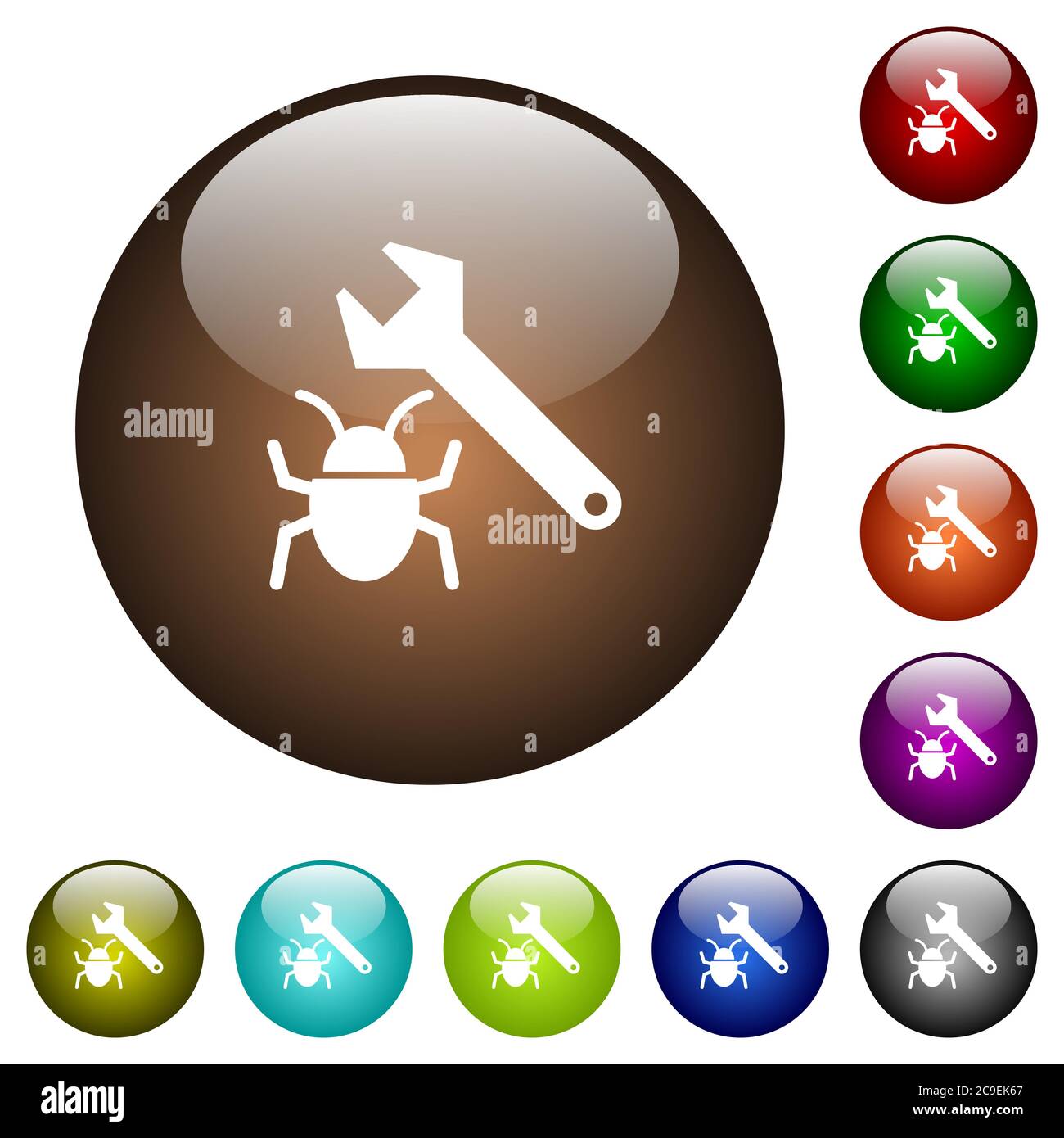 Fixing Colors Stock Vector Images - Alamy