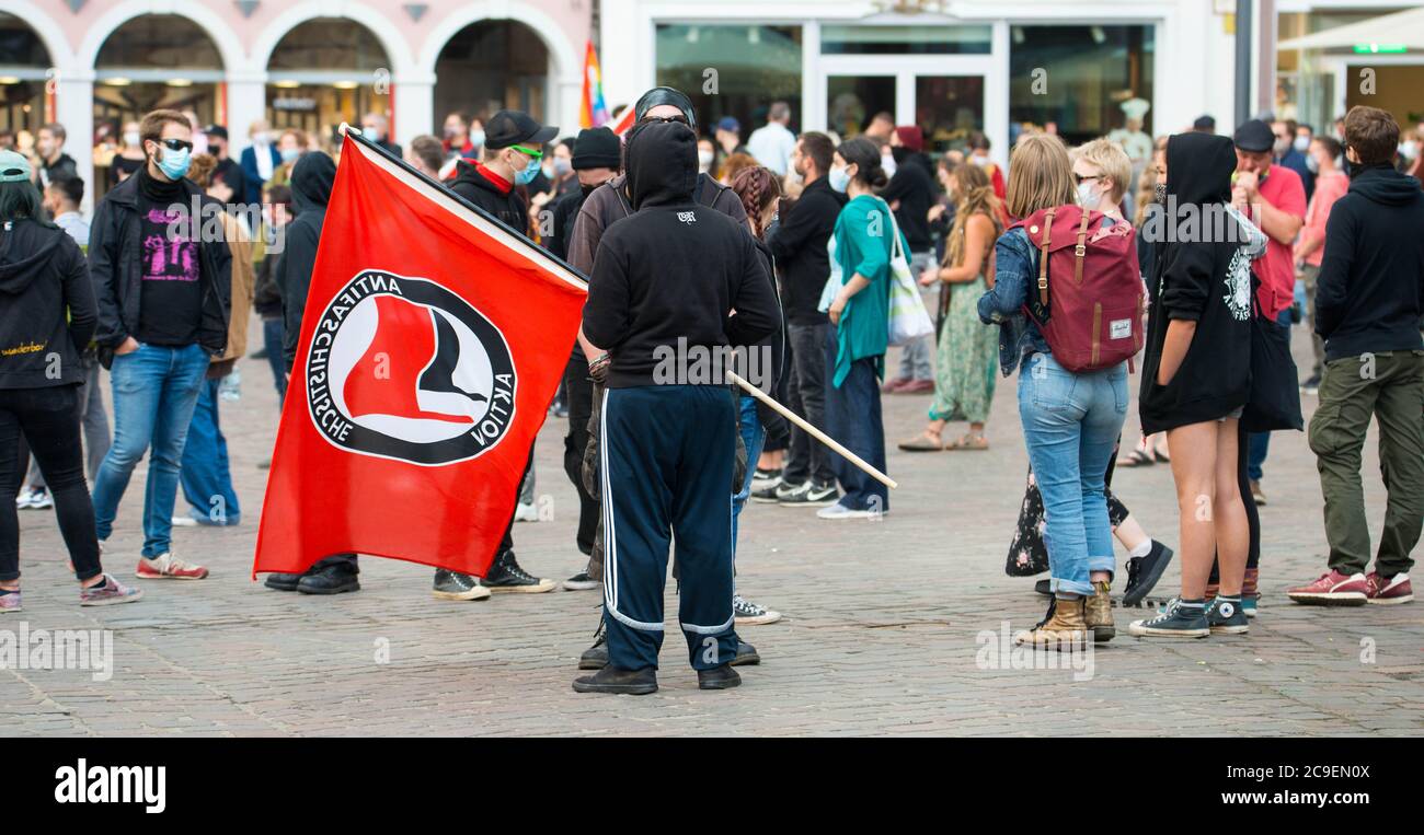 Protests in Trier on the 08.06.2020, Germany, rhineland palatinate ...