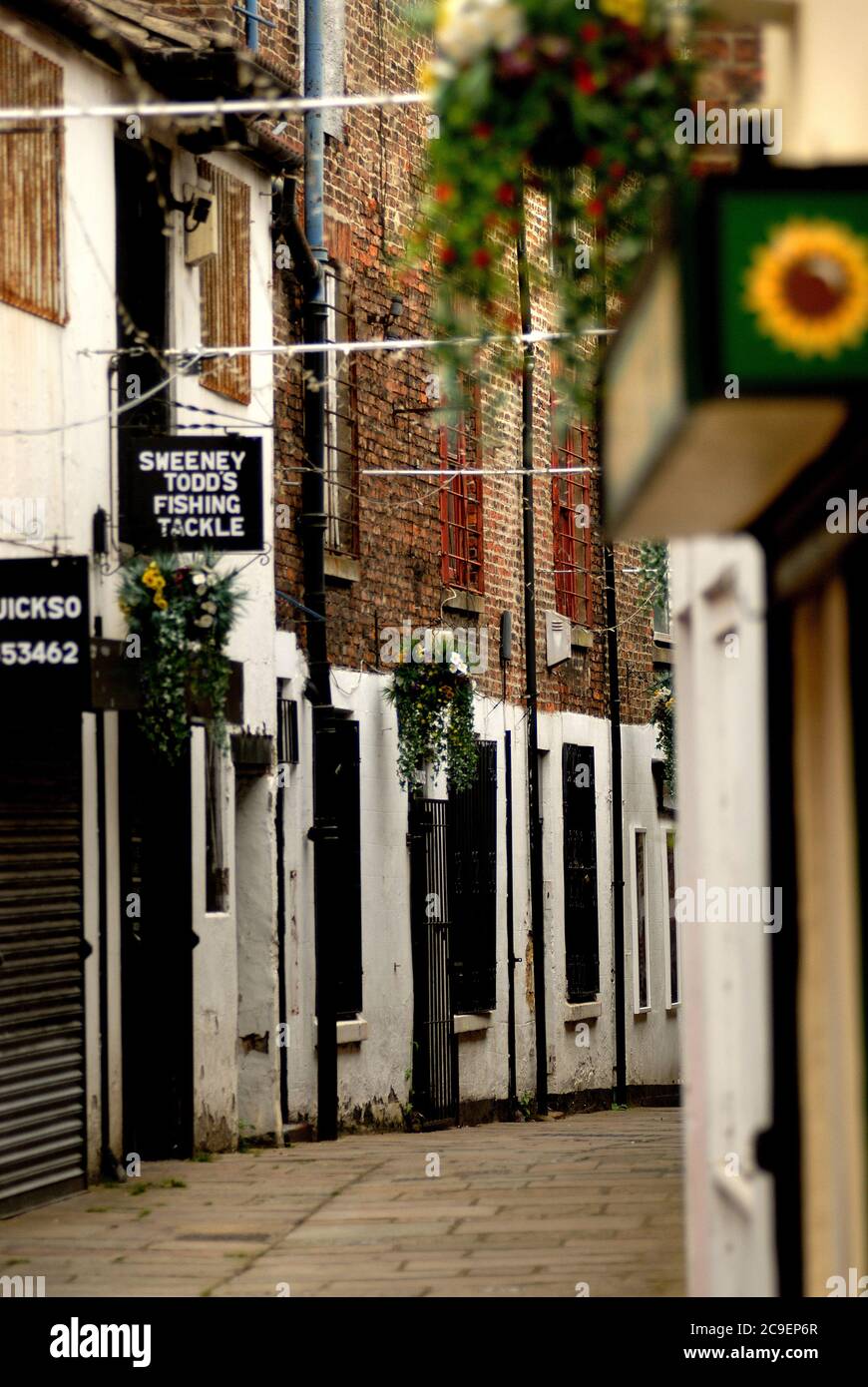 Buckton's Yard, Darlington Stock Photo - Alamy