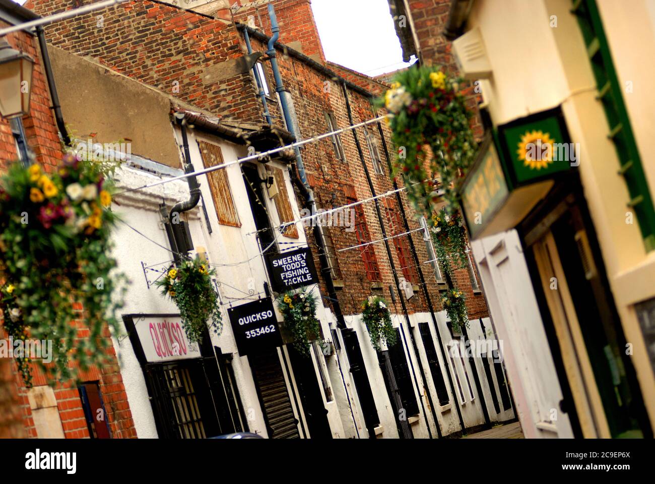 Buckton's Yard, Darlington Stock Photo - Alamy
