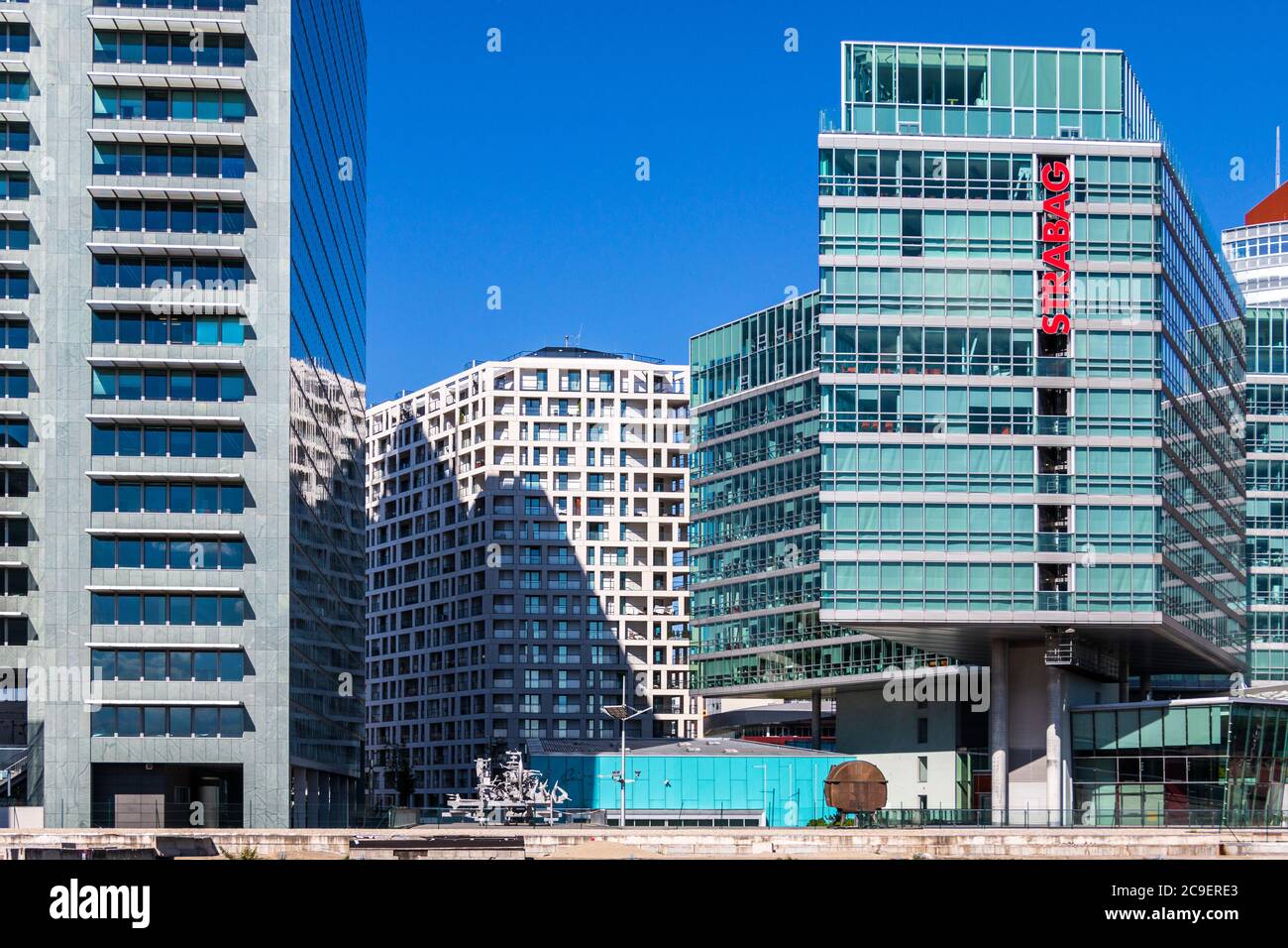 Strabag building in donaucity hi-res stock photography and images - Alamy