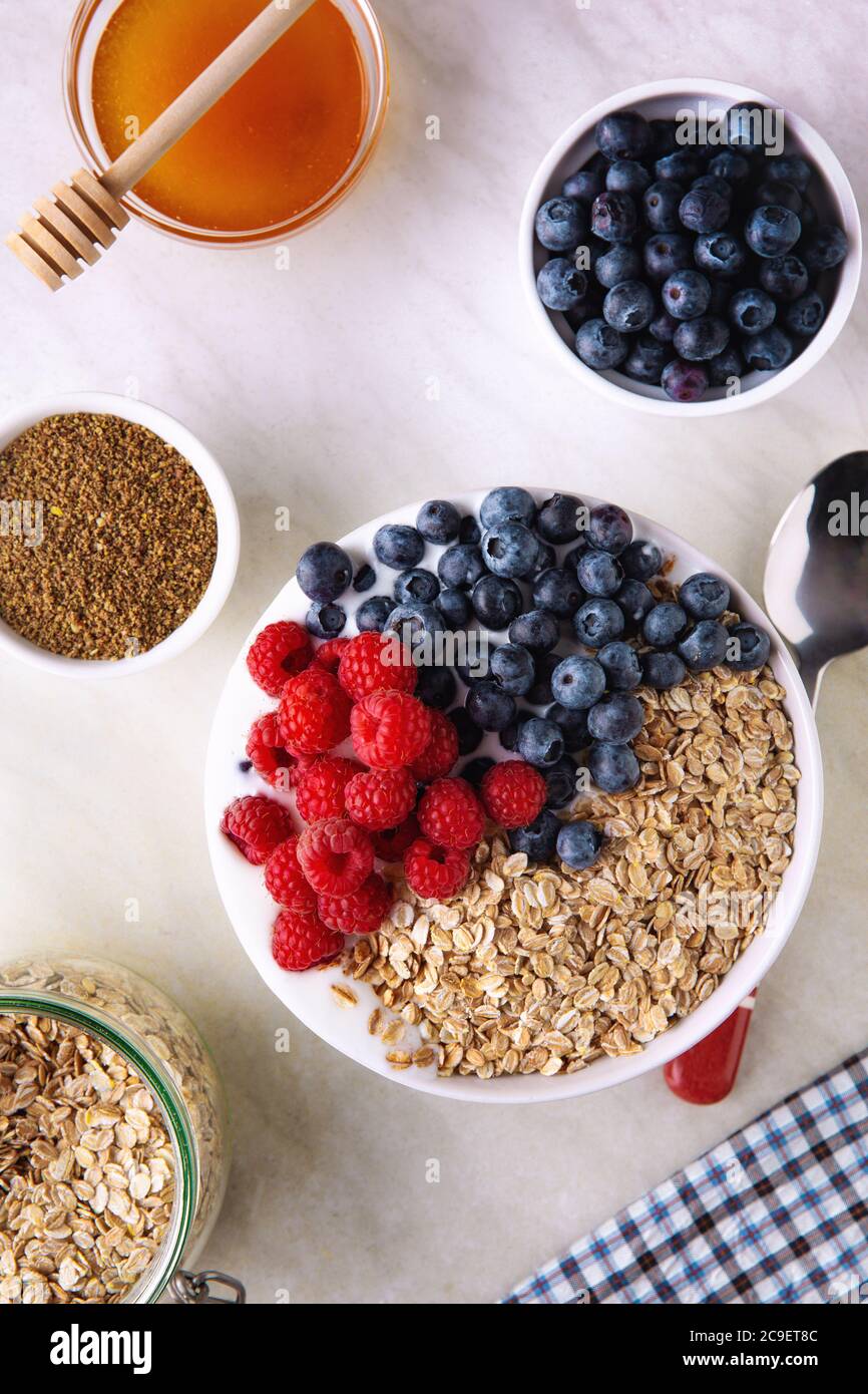 Top down food group hi-res stock photography and images - Alamy