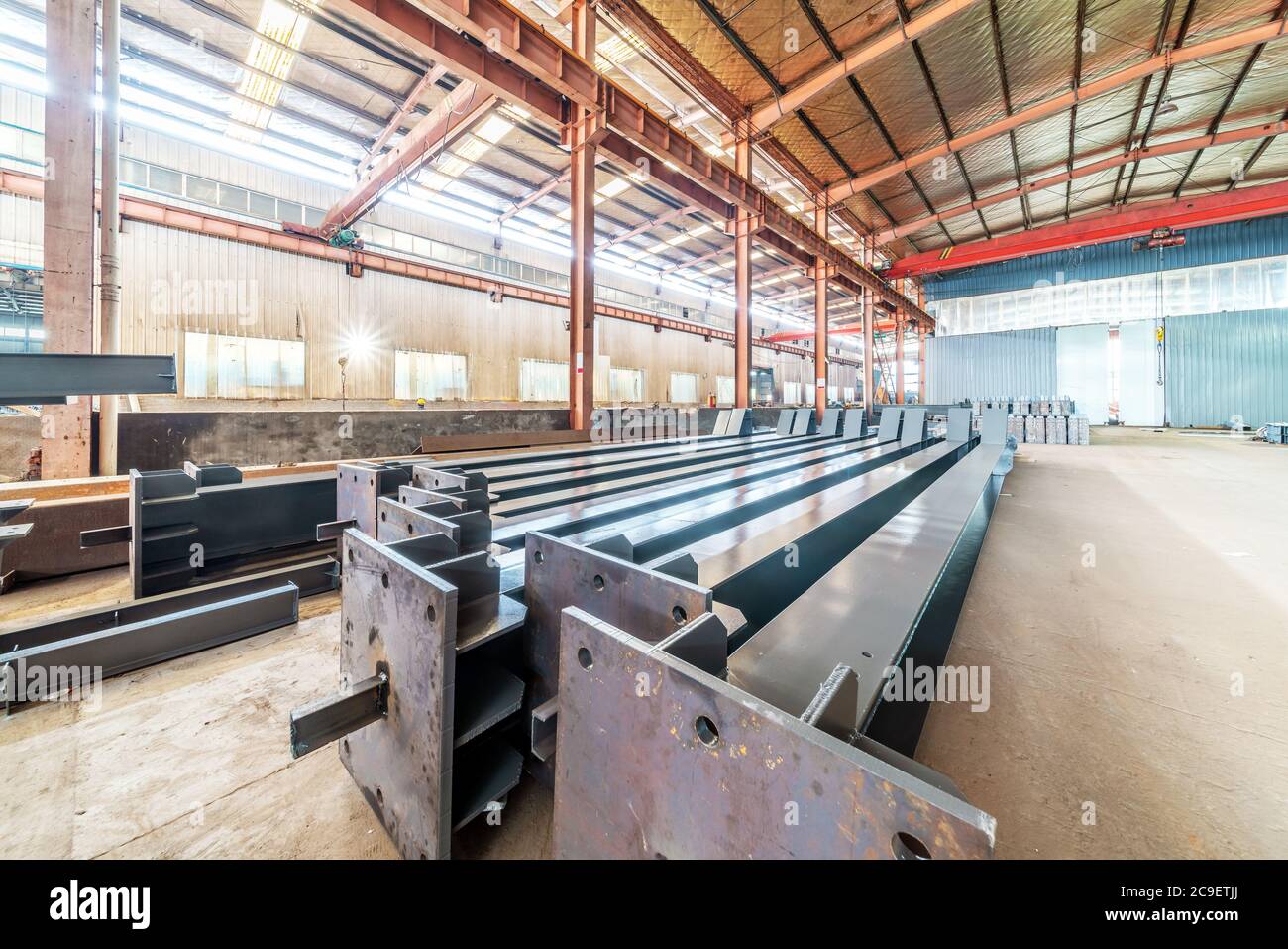 Stacked girder steel beam hi-res stock photography and images - Alamy