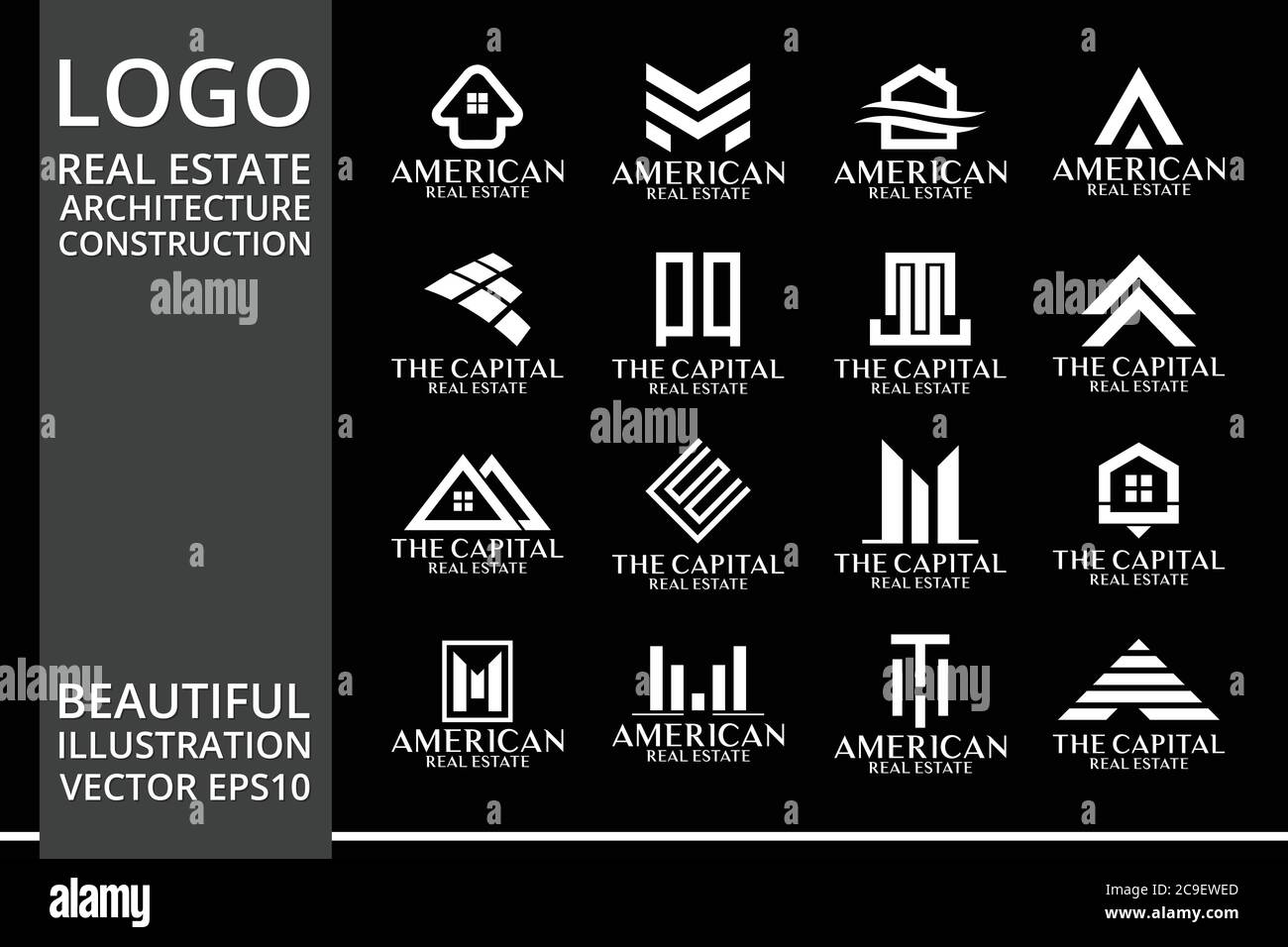 Mega Set and Big Group, Real Estate, Building and Construction Logo ...
