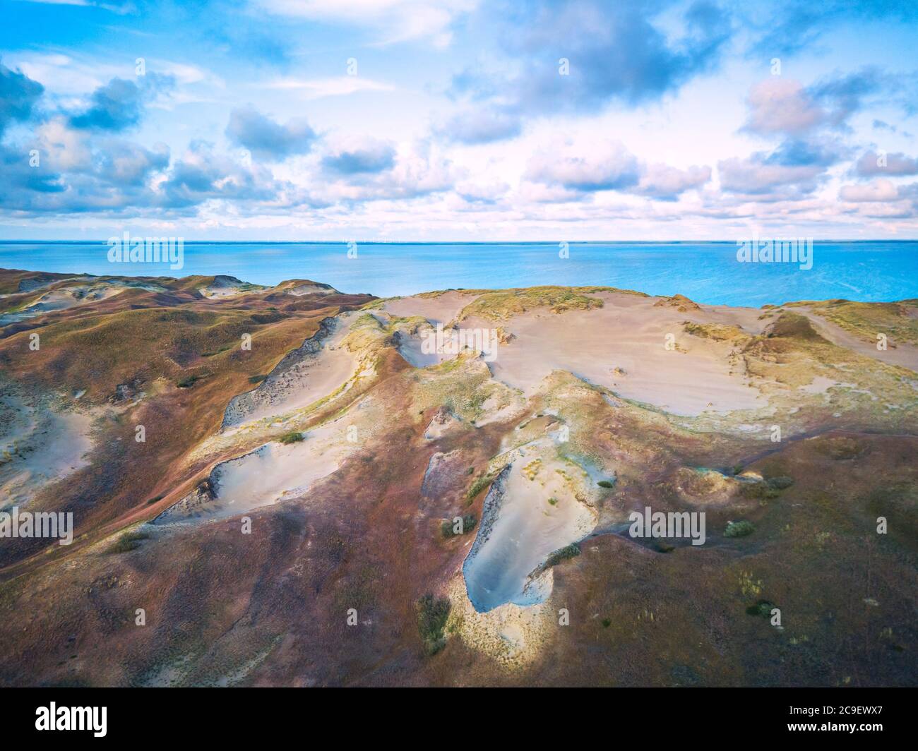 Beautiful Grey Dunes, Dead Dunes at the Curonian Spit in Nida, Neringa ...